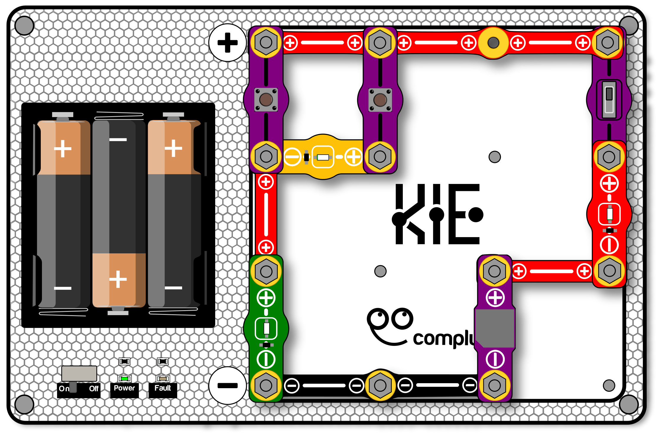 Kit electrónica (KIE) - Complubot Robótica Educativa